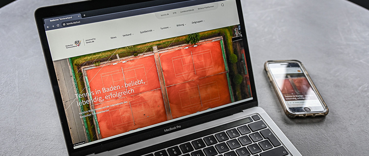 Game, Set, Relaunch – neuer Internetauftritt des BTV ist online