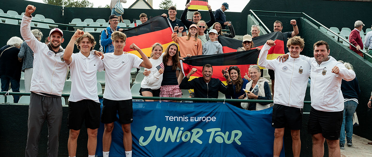 U16-Jungs werden Vize-Europameister und spielen Junior Davis Cup