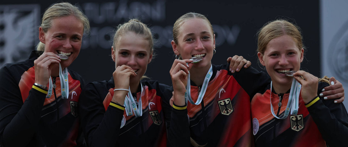 Silber für DTB-Juniorinnen bei U14-WM